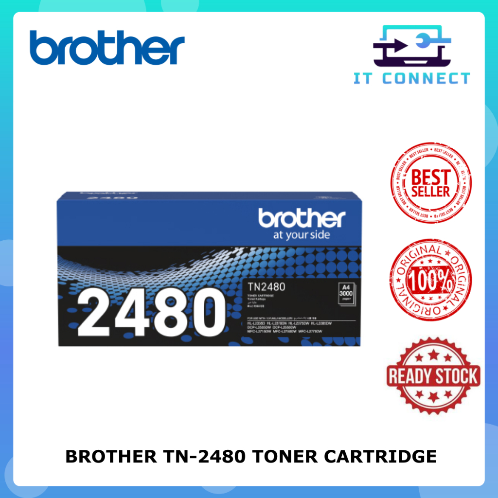 BROTHER TN-2480 TONER CARTRIDGE *READY STOCK* | Shopee Malaysia