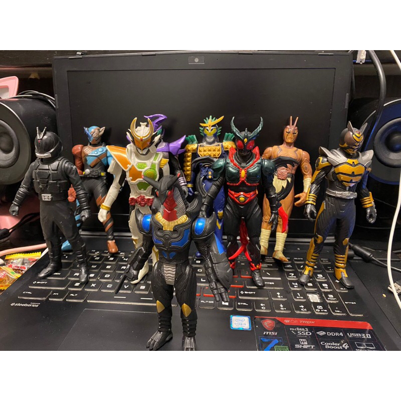 Sofubi Kamen Rider 17CM&6.5Inch Sofubi Japan Original Bandai Ready ...