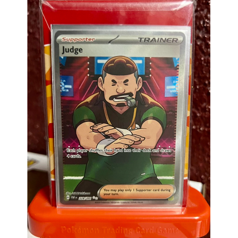 Pokemon TCG Judge Illustration Rare [Paldean Fates] | Shopee Malaysia