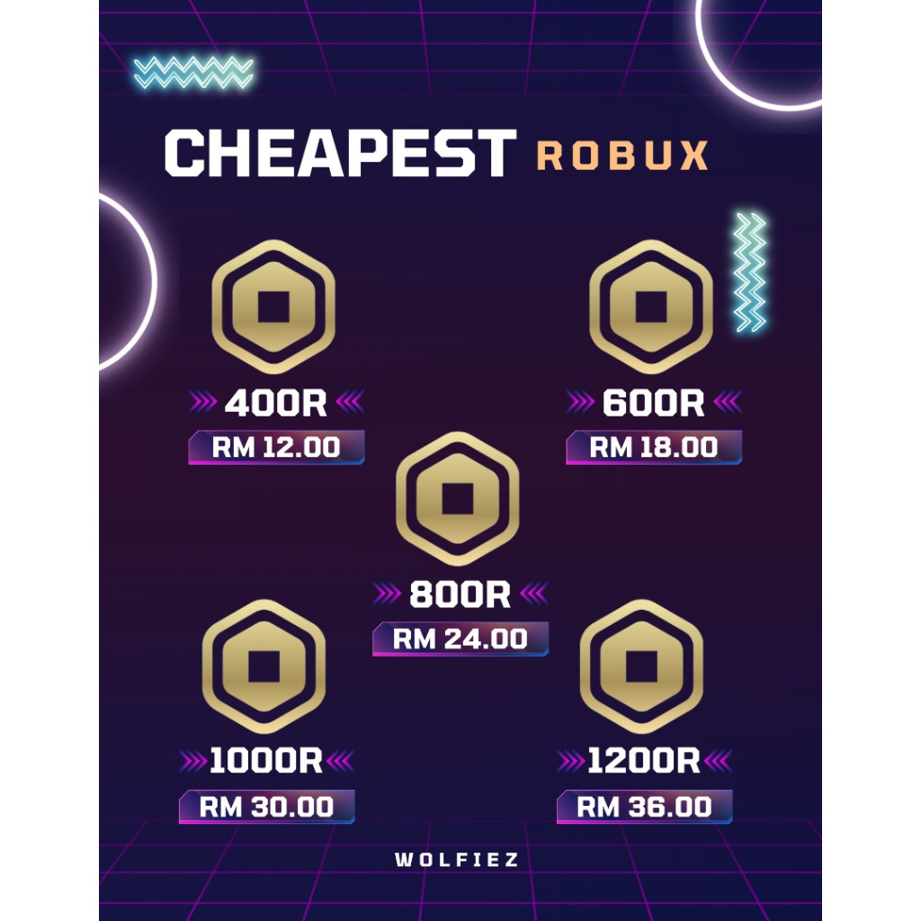 Ro.blox robux CHEAPEST STORE!! ⚠️TAX NOT COVERED⚠️ 400-1200 toy ...