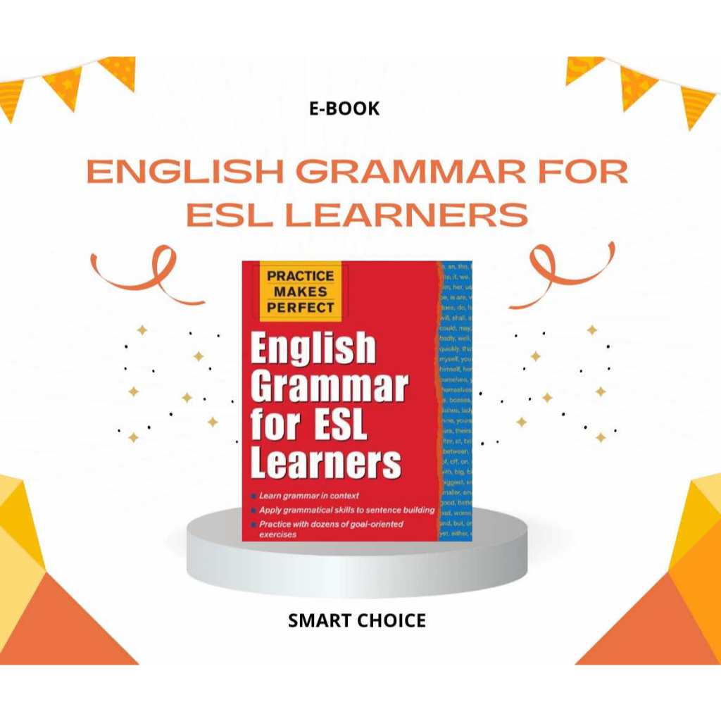 English Grammar for ESL Learners PDF E-Book Useful for Everyone ...