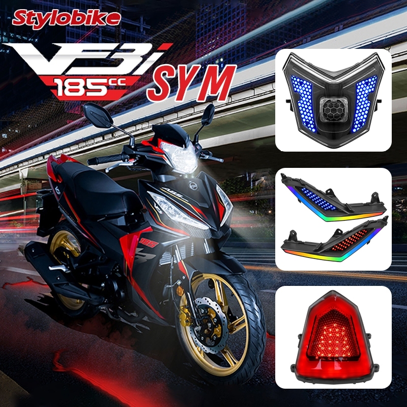 SYM VF3I Lampu Depan Headlight LED Light LED Head Lamp Tail Light Lampu ...
