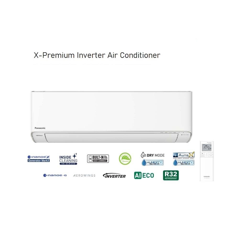 Panasonic 1.0HP/1.5HP/2HP/2.5HP X-Premium Inverter R32 XU Series with ...