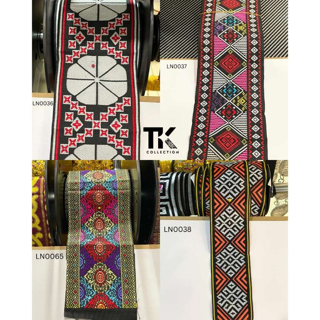 (1METER) LACE FOR TRADITIONAL CLOTHES LINANGKIT SABAH SARAWAK KADAZAN ...