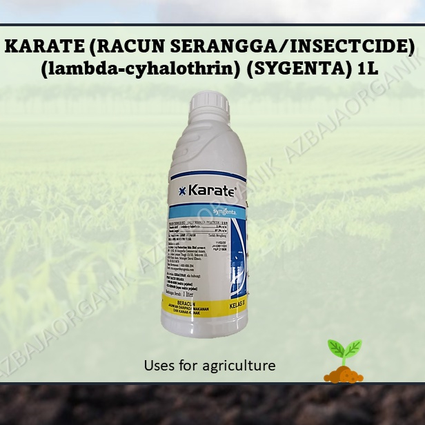 KARATE (RACUN SERANGGA/INSECTCIDE) (lambda-cyhalothrin) (SYGENTA) 1L | Shopee Malaysia