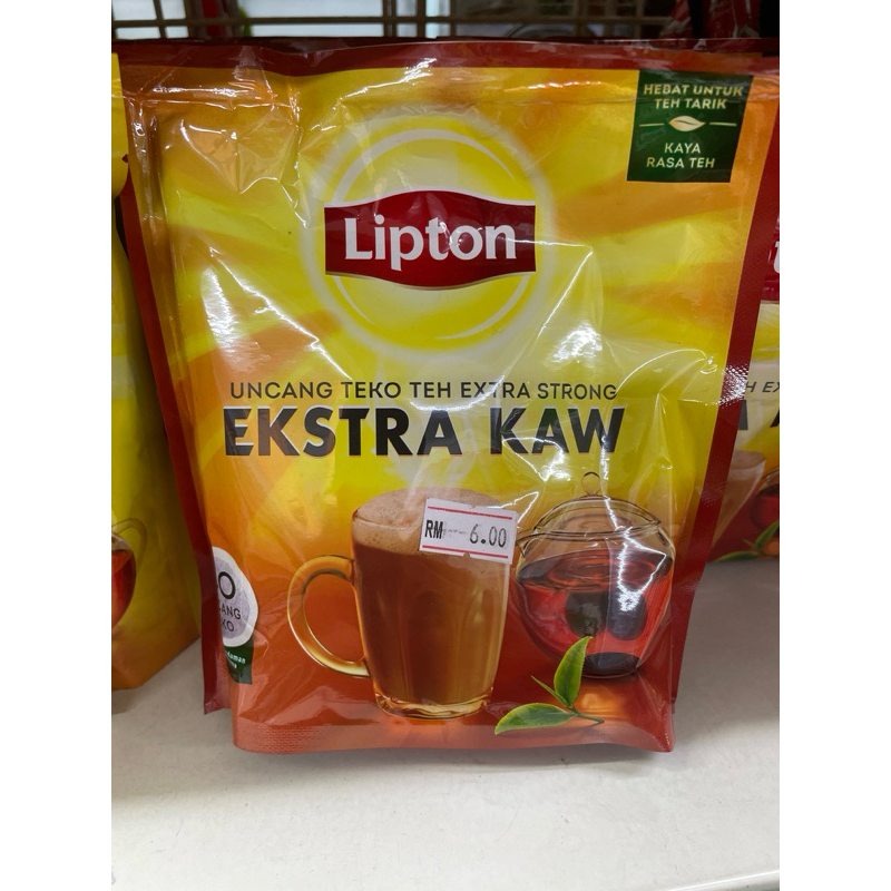 LIPTON UNCANG TEKO TEH EXTRA STRONG 92g (40uncang) | Shopee Malaysia
