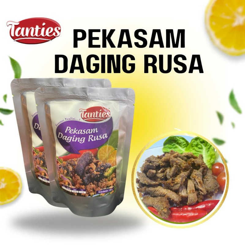 Pekasam Daging Rusa Asli Ladang Tempatan | Shopee Malaysia