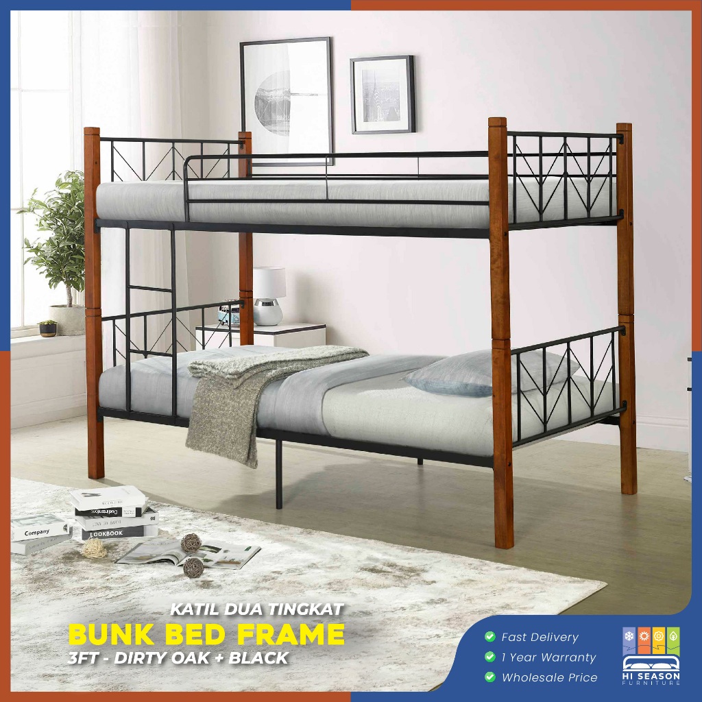 Double deck bed shopee store