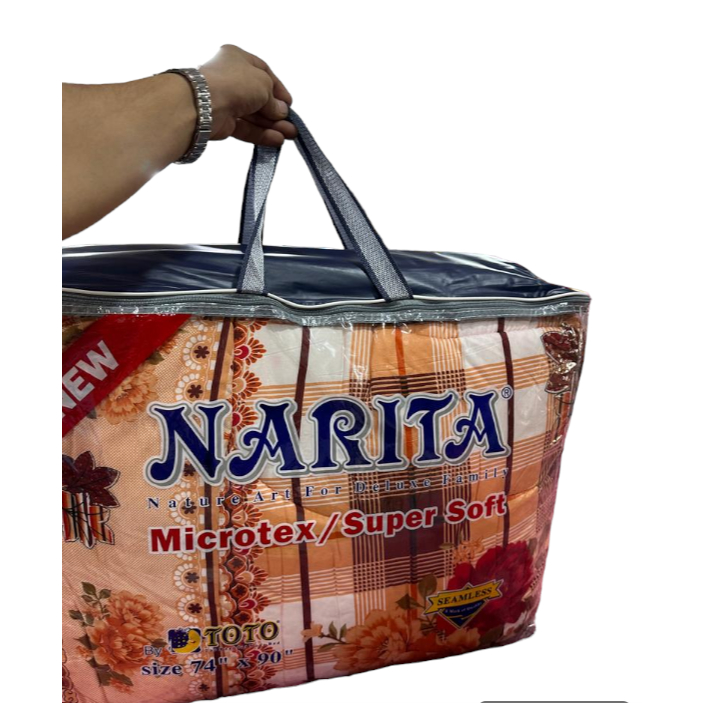 TOTO NARITA SAIZ KING Harga Borong Murah BEDDING TILAM HAMPARAN LAPIK ...