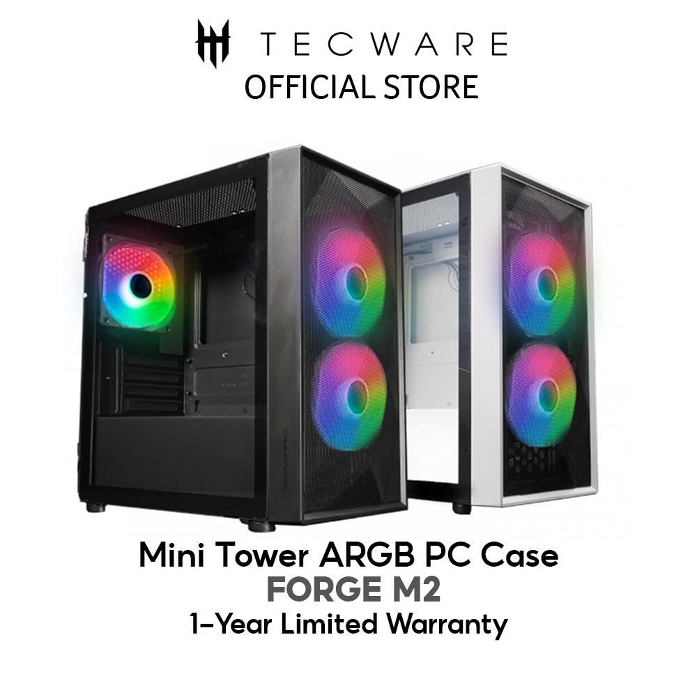 Tecware Forge M2 TG ARGB MATX Gaming Case | Shopee Malaysia