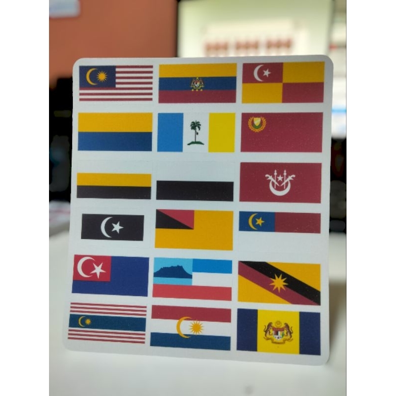 Sticker Negeri-negeri 13 Negeri 1 W.P. Scrap Book | Shopee Malaysia