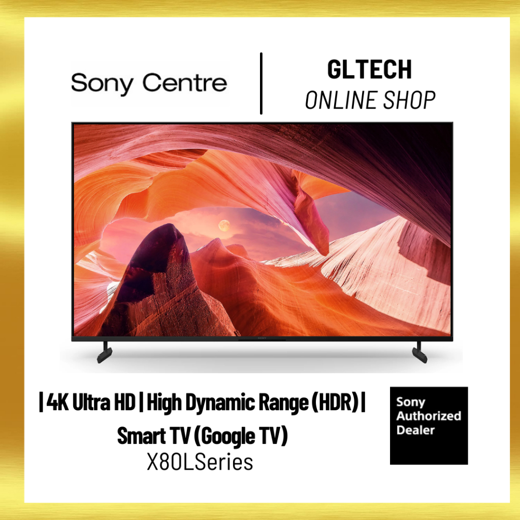 Sony [X80L Series] 4K UHD | HDR | Smart Google TV KD-65X80L KD-75X80L ...