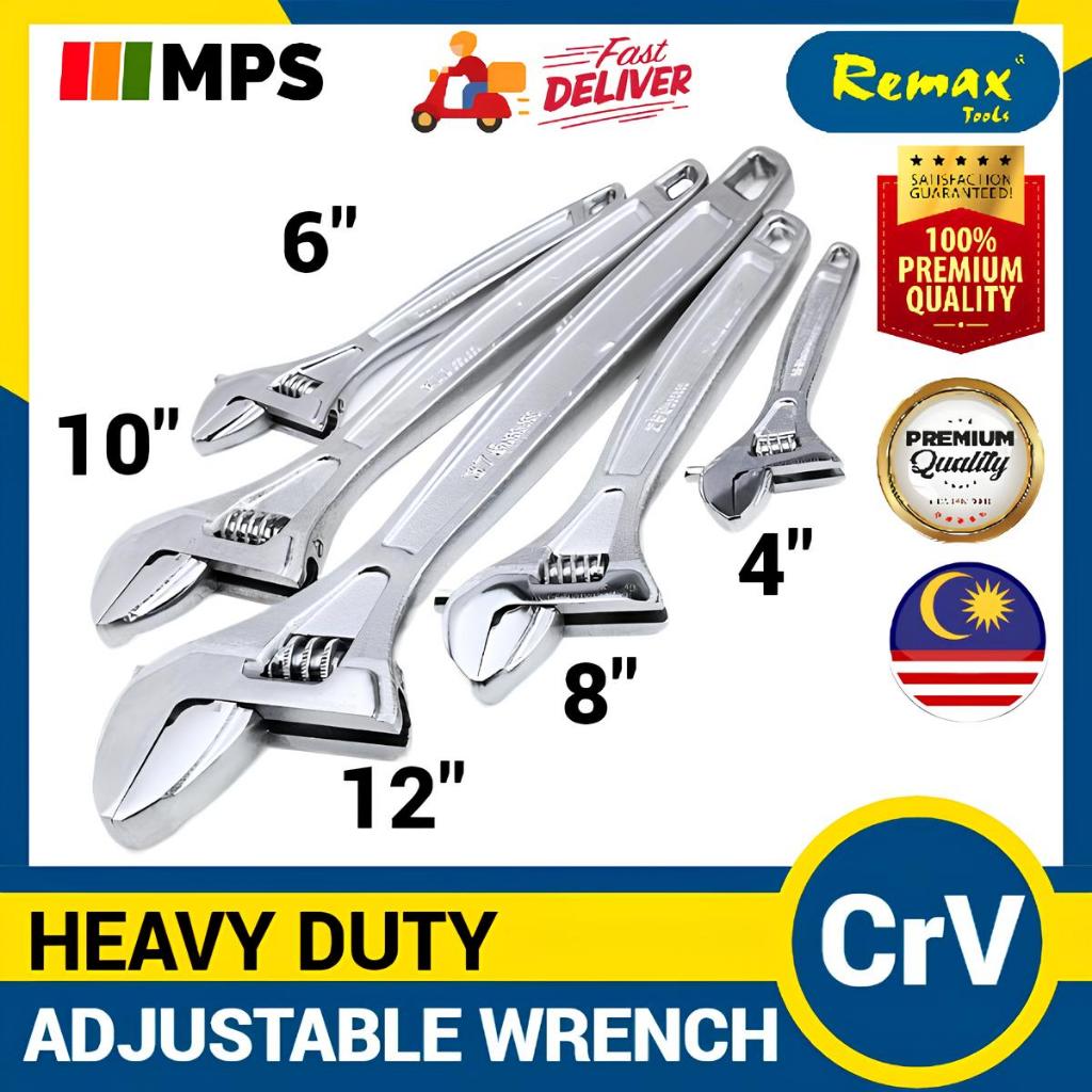 Remax Adjustable Wrench Heavy Duty Movable Spanner with Ergonomic ...