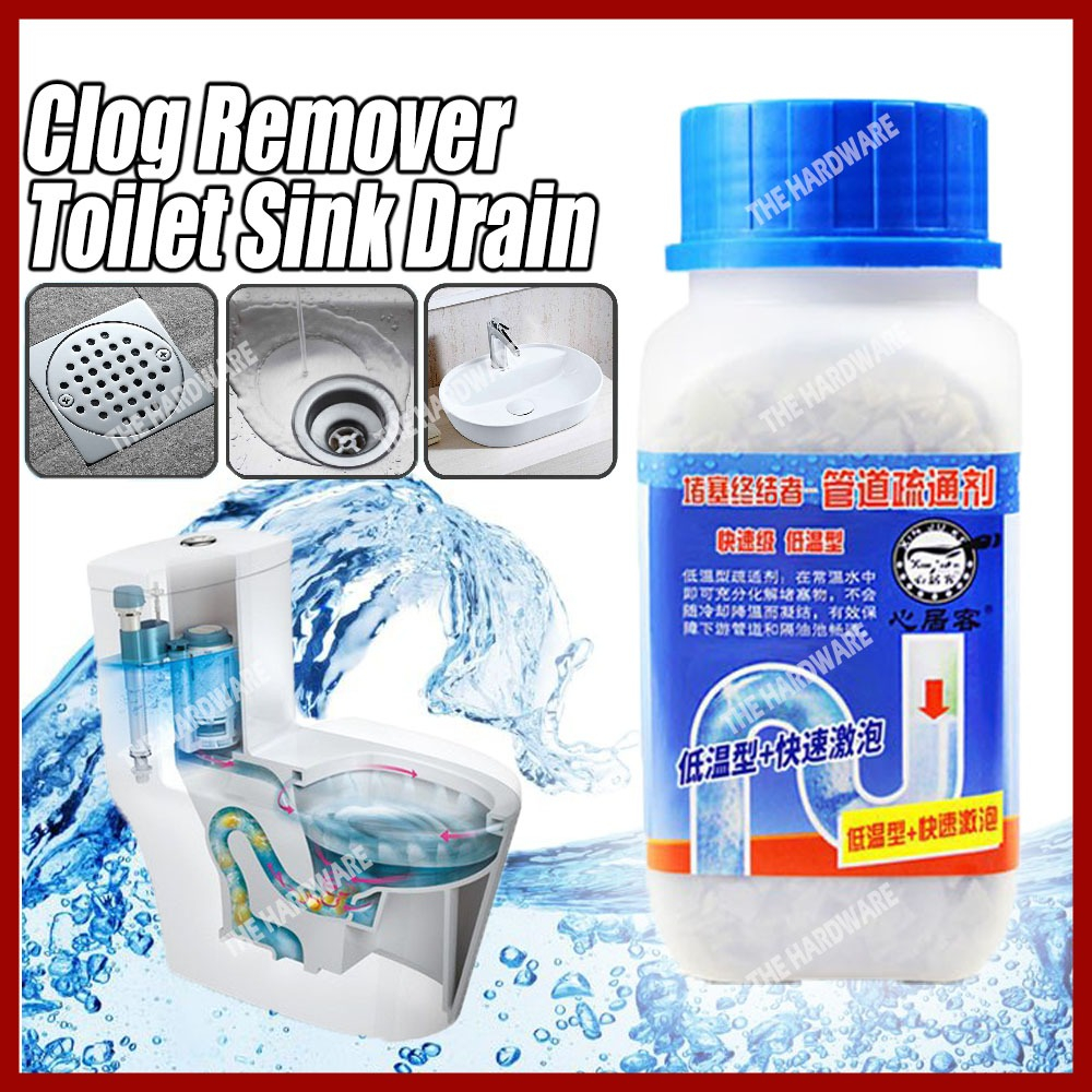 [300g]Powerful Home Clean Drain Remover Pipeline Clog Remover/Ubat ...
