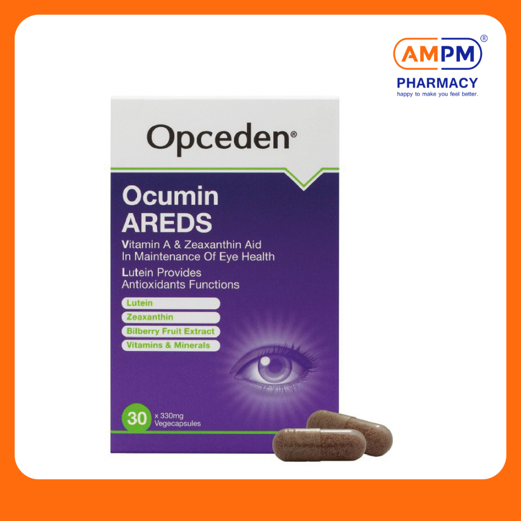 OPCEDEN Ocumin Areds 330mg Capsule (30's) | Shopee Malaysia