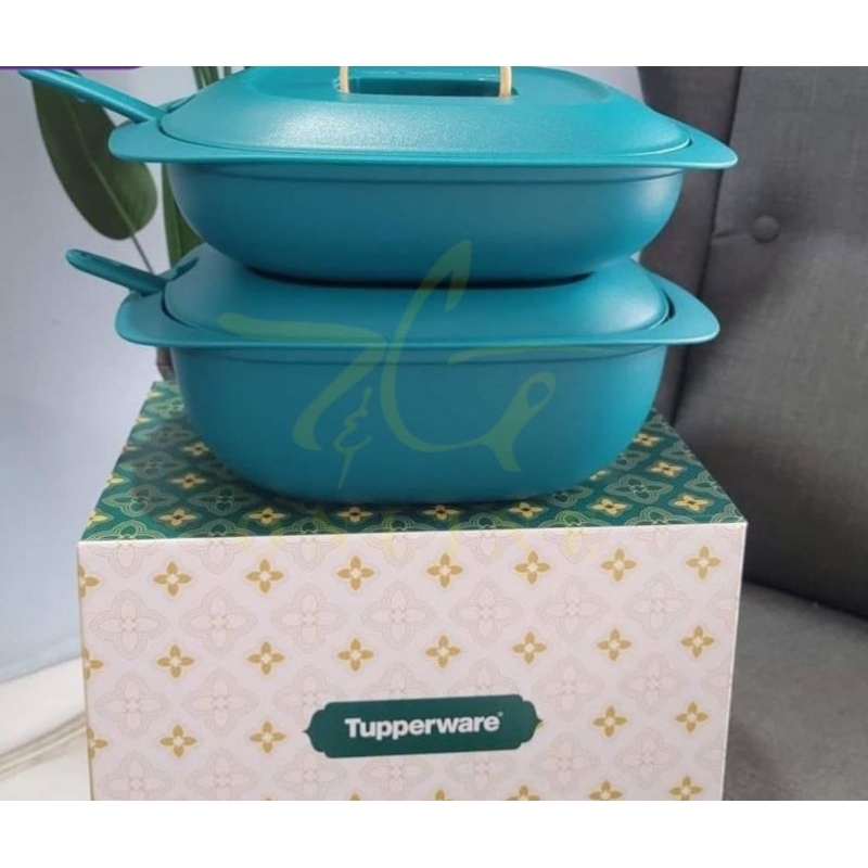 Tupperware 1.3L 2L Gourmet Server with Ladle Spoon ( penyedok Sudu ...