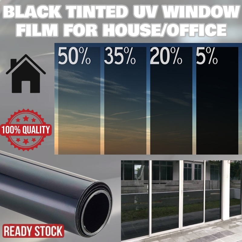 🔥Ready Stock🔥 Black Window Tinted Film / Tinted UV / Tinted Rumah ...