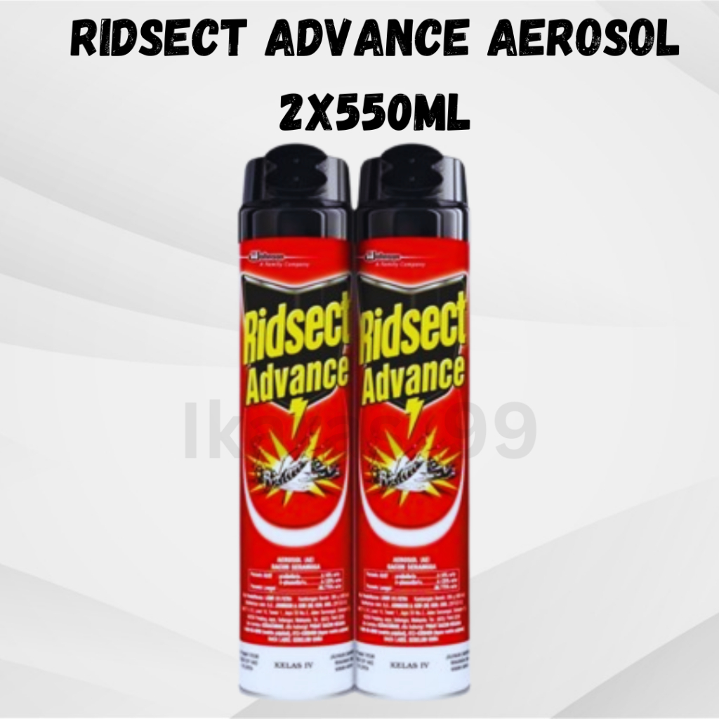 Ridsect Aerosol Advance 550ml X2 | Shopee Malaysia
