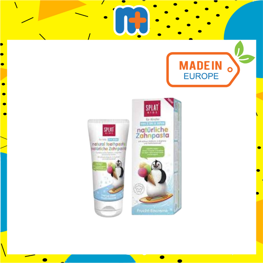 [MPLUS] SPLAT Kids 2-6yrs Fruit Ice Cream Toothpaste 50ml | Shopee Malaysia