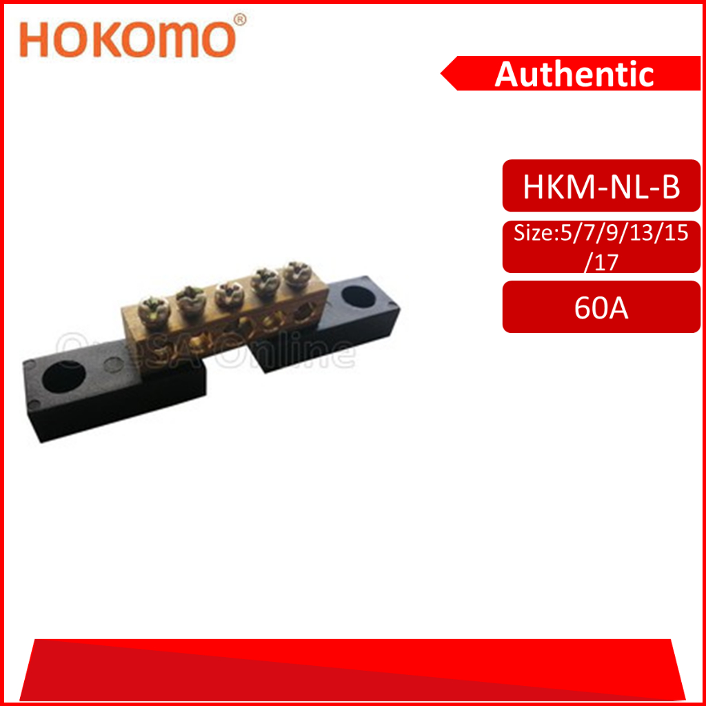 HOKOMO NEUTRAL LINK HEAVY DUTY, 60A C/W BASE(HKM-NL-B) | Shopee Malaysia