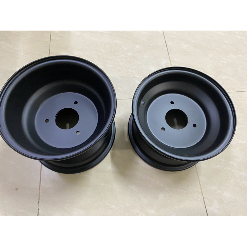 Atv 8inch tayar tyre tire rim besi 3 lubang 4 lubang depan belakang ...