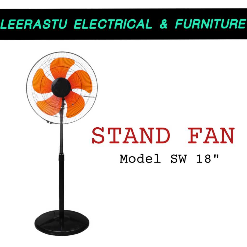 MAHITA 18" STAND FAN WALL FAN MALAYSIA STANDARD FAN SW 18" | Shopee ...