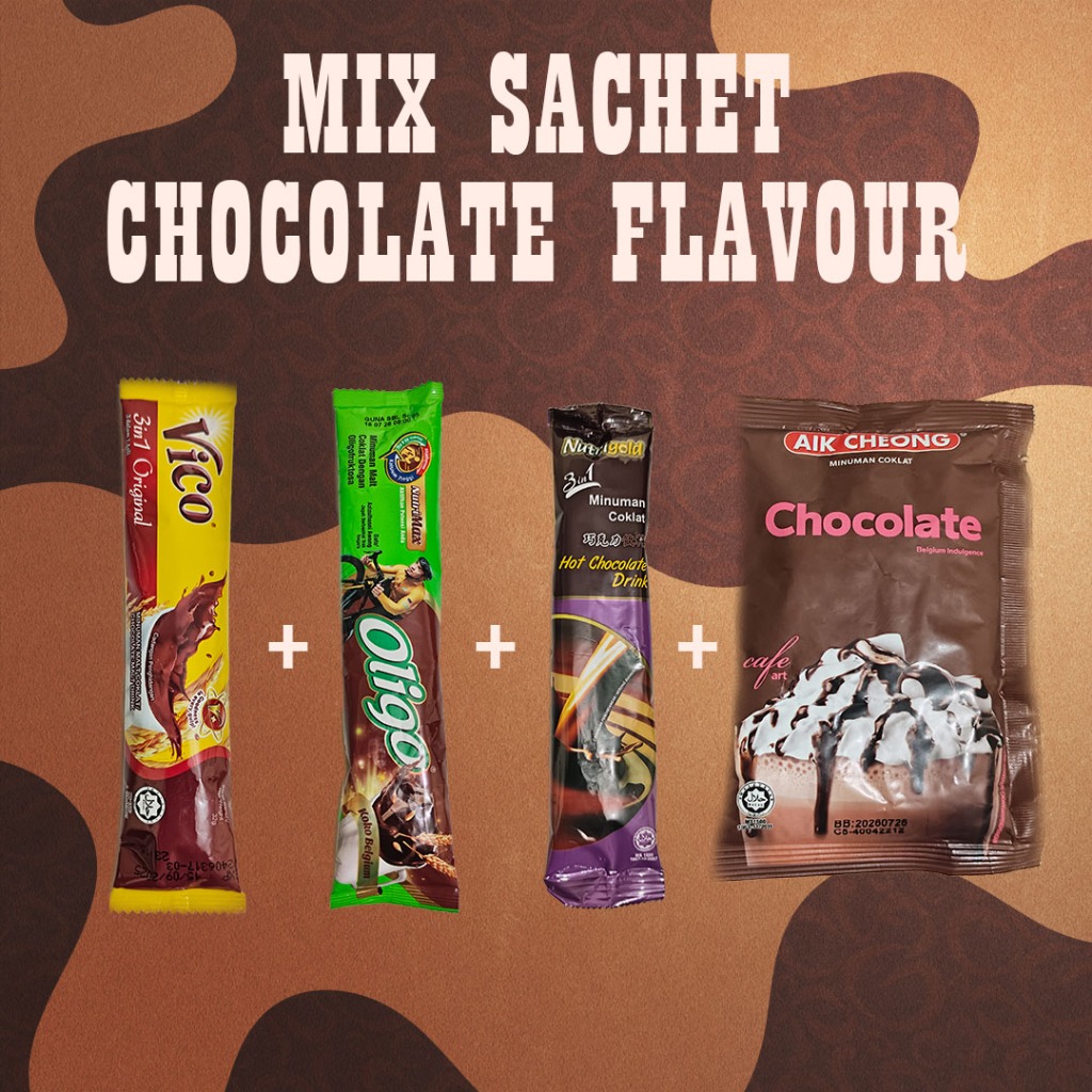 MIX SACHET CHOCOLATE FLAVOUR | Shopee Malaysia