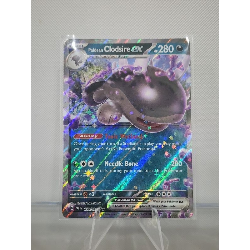 2024 Paldean Clodsire Ex Card (Rare Holo) | Shopee Malaysia