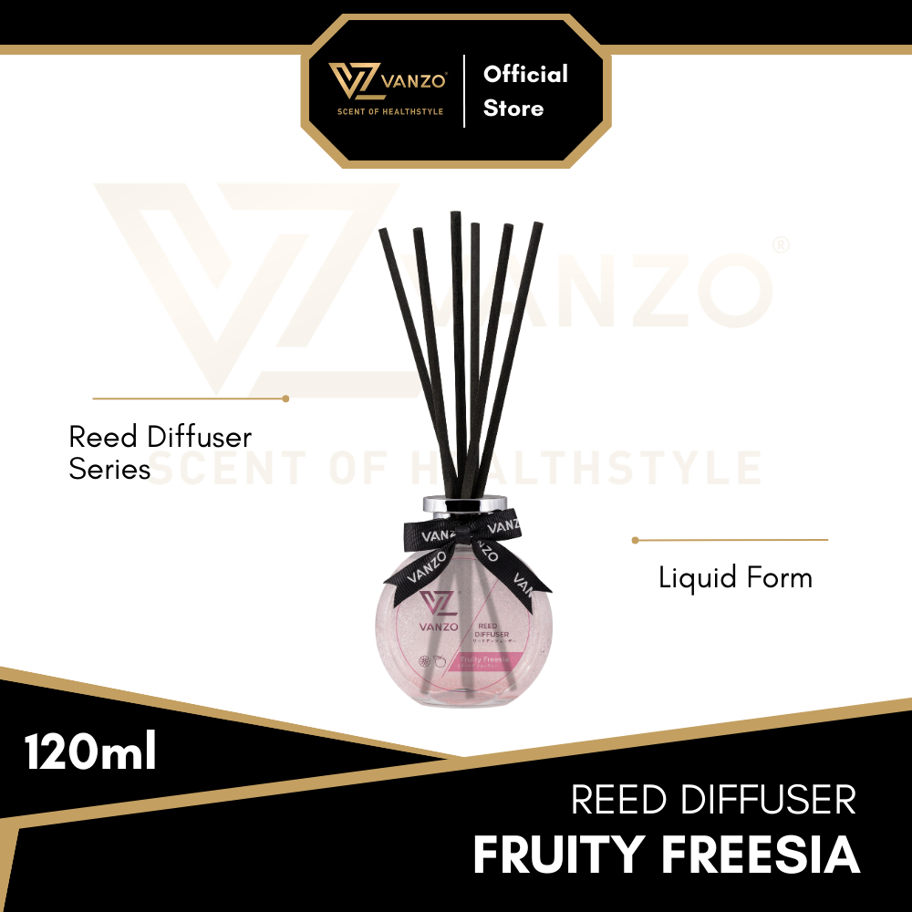 VANZO Reed Diffuser - Fruity Freesia (120ml) | Shopee Malaysia