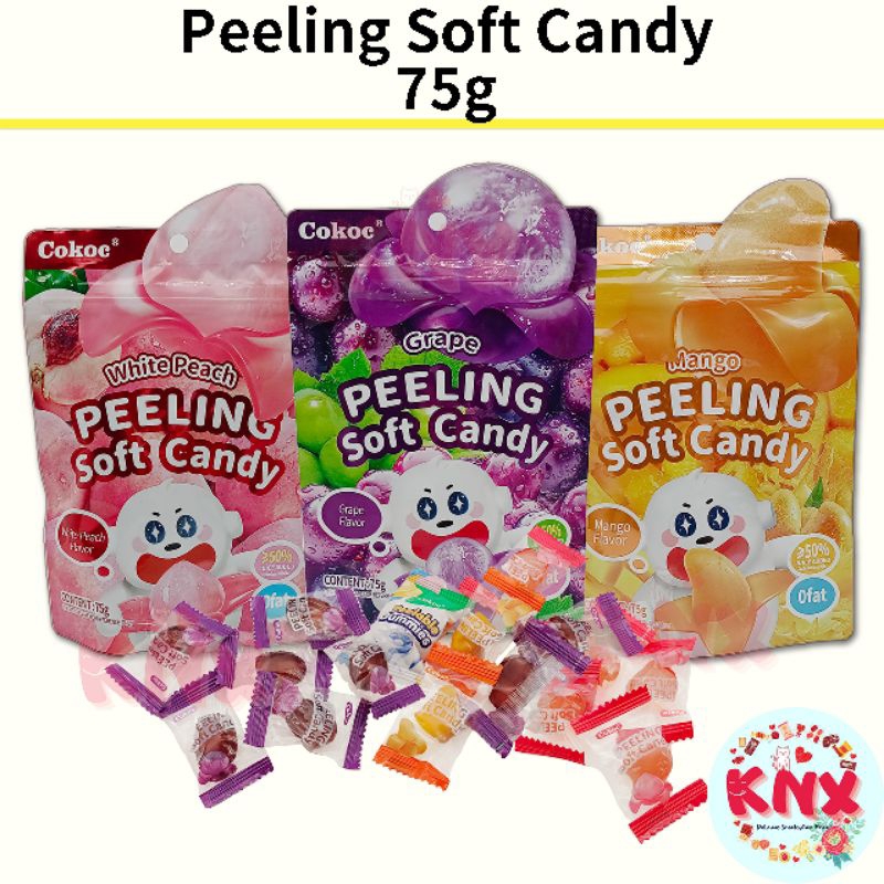 Cokoc Peelable Gummy Peeling Soft Candy 75g | Shopee Malaysia