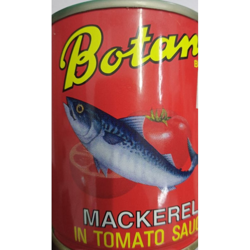 BOTAN MACKEREL IN TOMATO SAUCE 230G | Shopee Malaysia