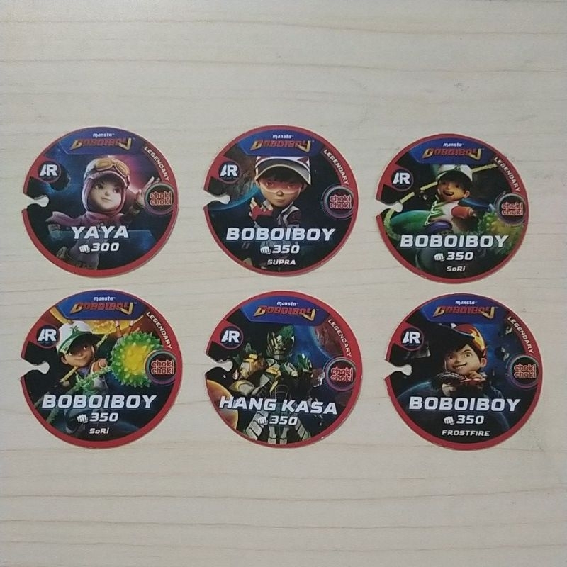 Boboiboy Choki Choki Legendary Cards | Shopee Malaysia
