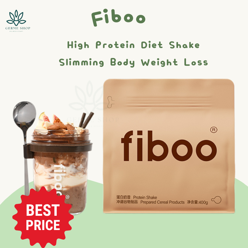 Fiboo High Protein Diet Shake Slimming Body Weight Loss Food Women Meal ...