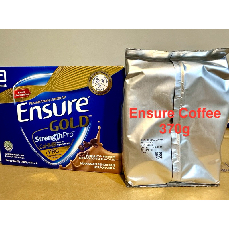 [promotion] Abbott Ensure Gold Coffee 370g | Shopee Malaysia