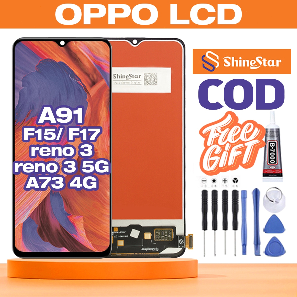 ShineStar LCD Display for OPPO A91/ A73 4G/ RENO 3/ RENO 3 5G / F15 ...