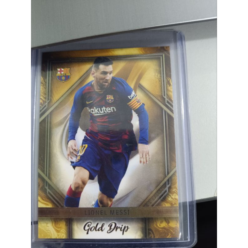 Lionel Messi Gold Drip | Shopee Malaysia