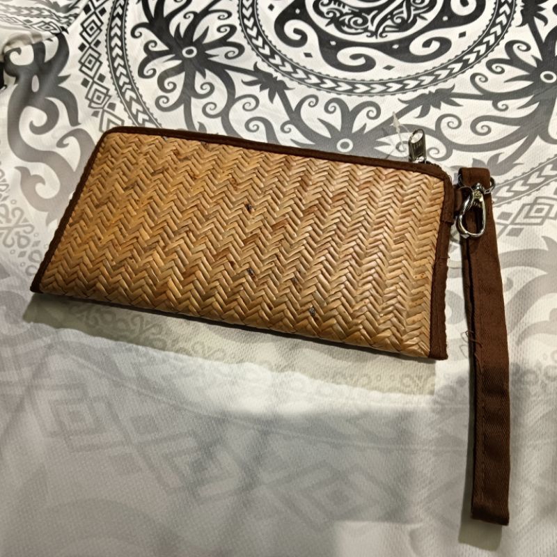 Anyaman Tradisional Sarawak Dompet Buluh bamboo | Shopee Malaysia
