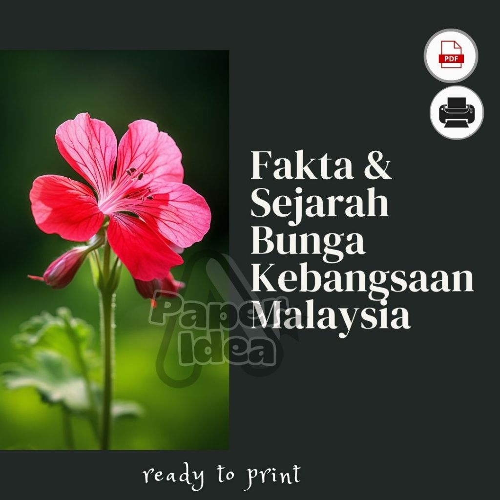 Bunga Raya Fakta & Sejarah Bunga Kebangsaan Malaysia Kemerdekaan ...