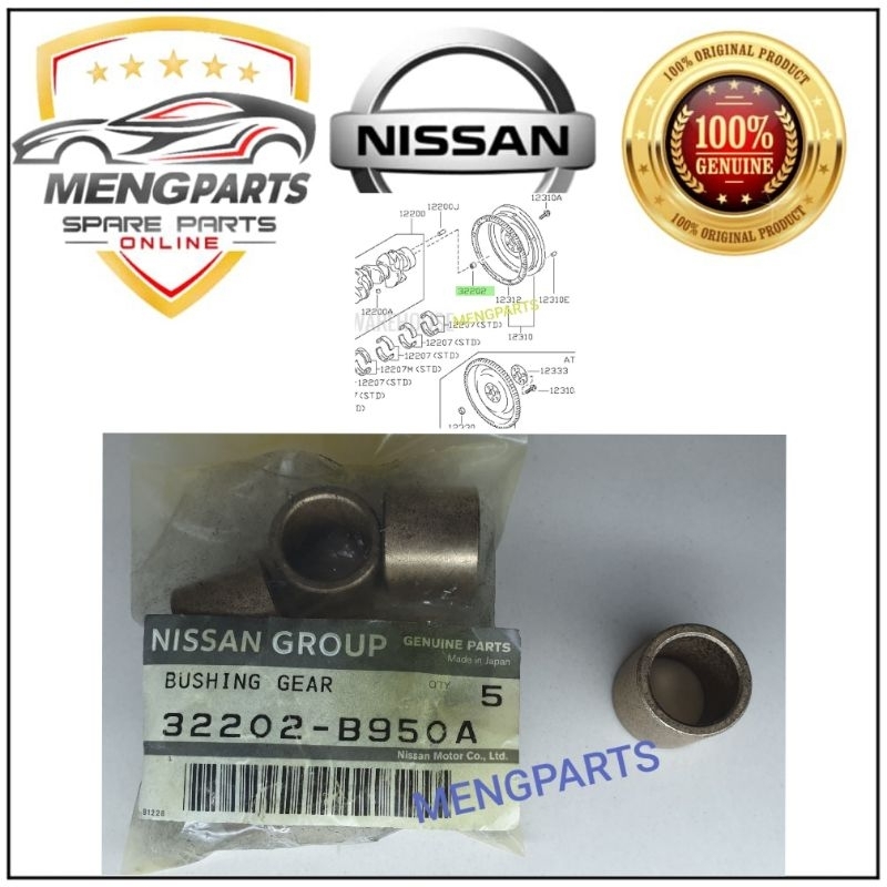 ORIGINAL NISSAN FRONTIER D22 ,NAVARA D40T D23 NP300 PILOT BUSH FLYWHEEL ...