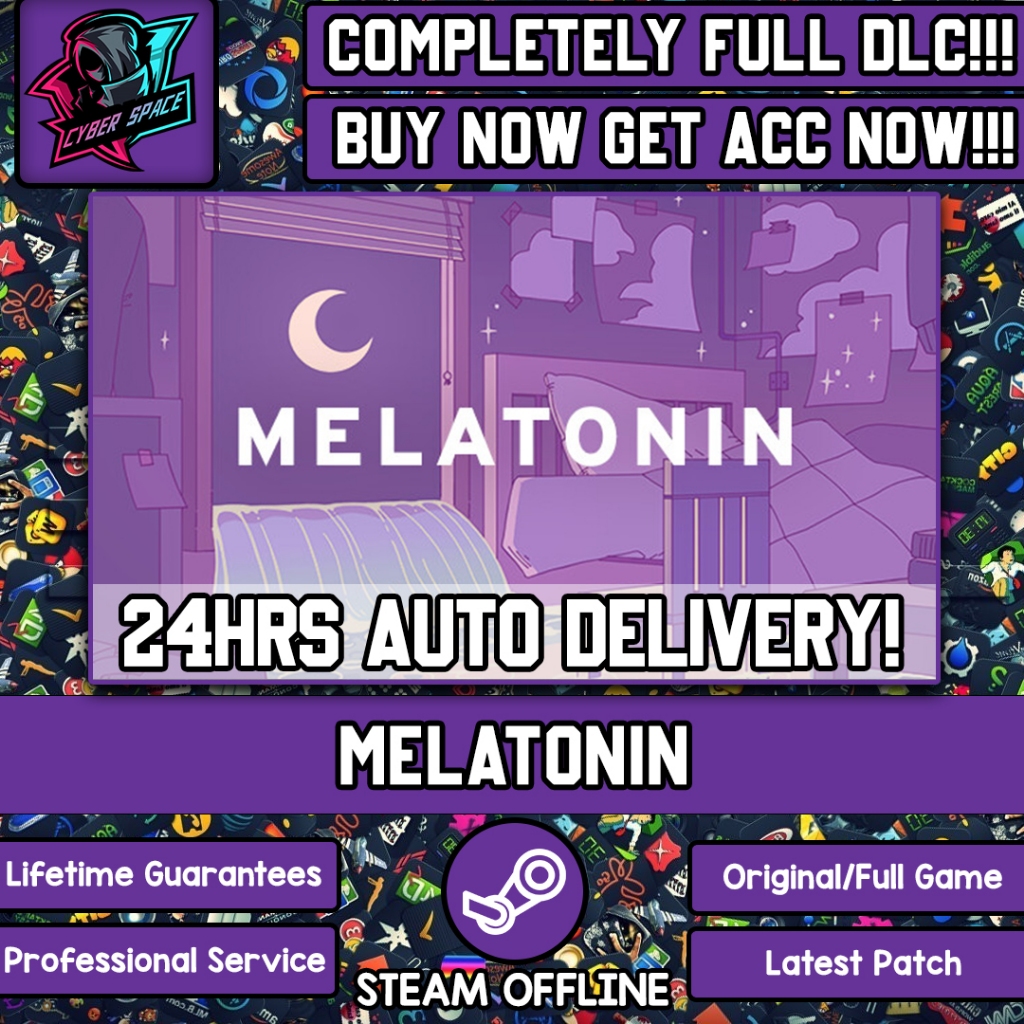 Melatonin [Auto Delivery] [Steam Offline] [Full DLC] Cyber Space PC ...
