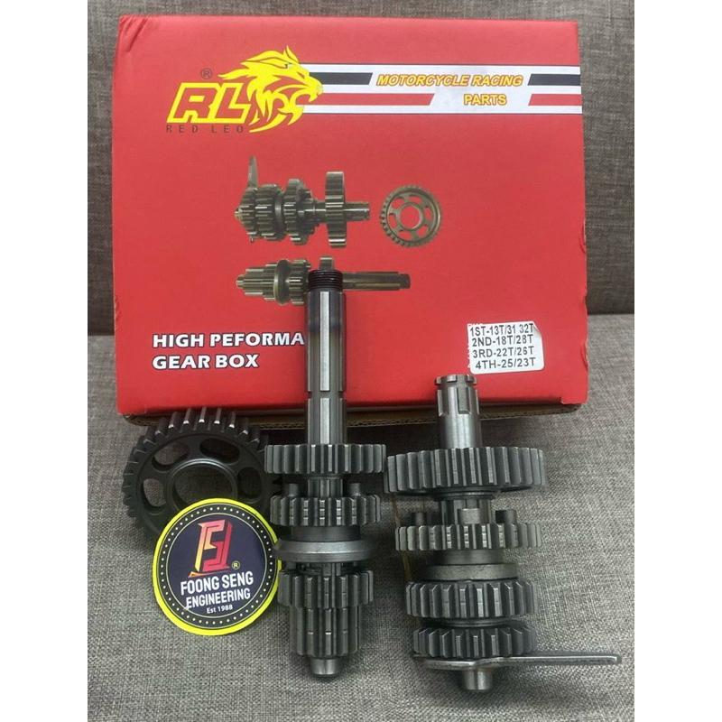 RED LEO EX5 DREAM WAVE100 CLASS RACING GEAR BOX FULL SET (READY STOCK) | Shopee Malaysia