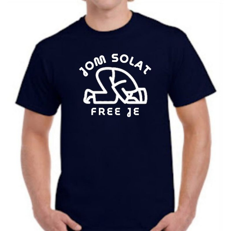 T-shirt pre-order, Jom Solat | Shopee Malaysia