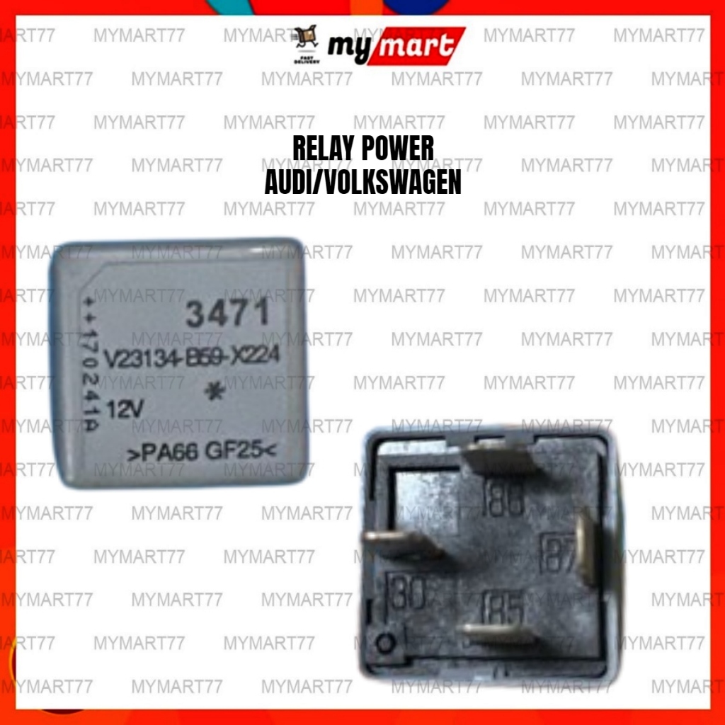 Relay Power Starter Relay 4Pin TYCO PORTUGAL AUDI VOLKSWAGEN USE ...