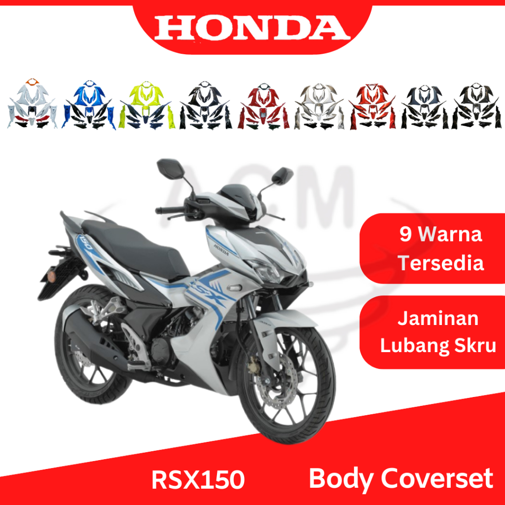 HONDA RSX150 Full Body Cover Set Coverset Body Kit Color Parts RSX 150 ...