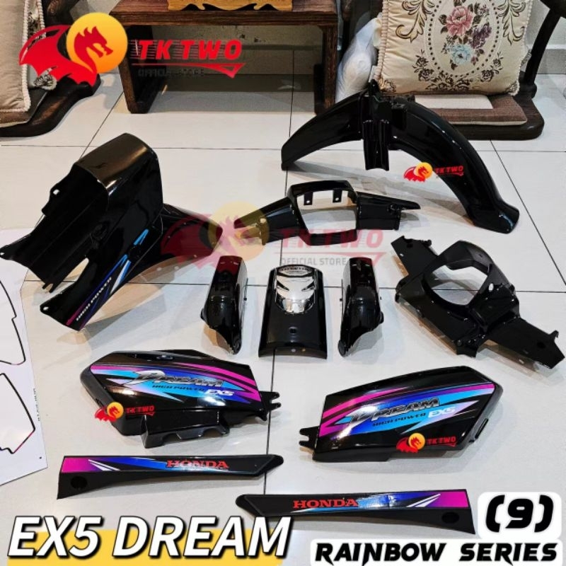 EX5 COVER SET RAINBOW VIETNAM EDITION WITH STICKER (9) AND EMBLEM HORN ...