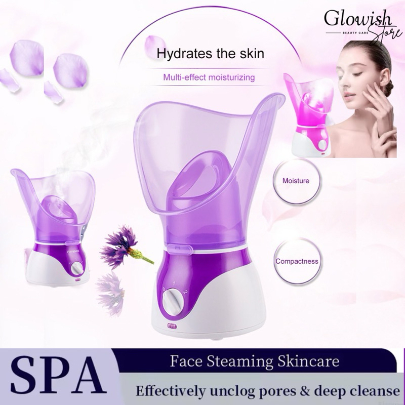 Face Steamer Facial Heating Sprayer Skin Moisturizing Pore Cleaner ...