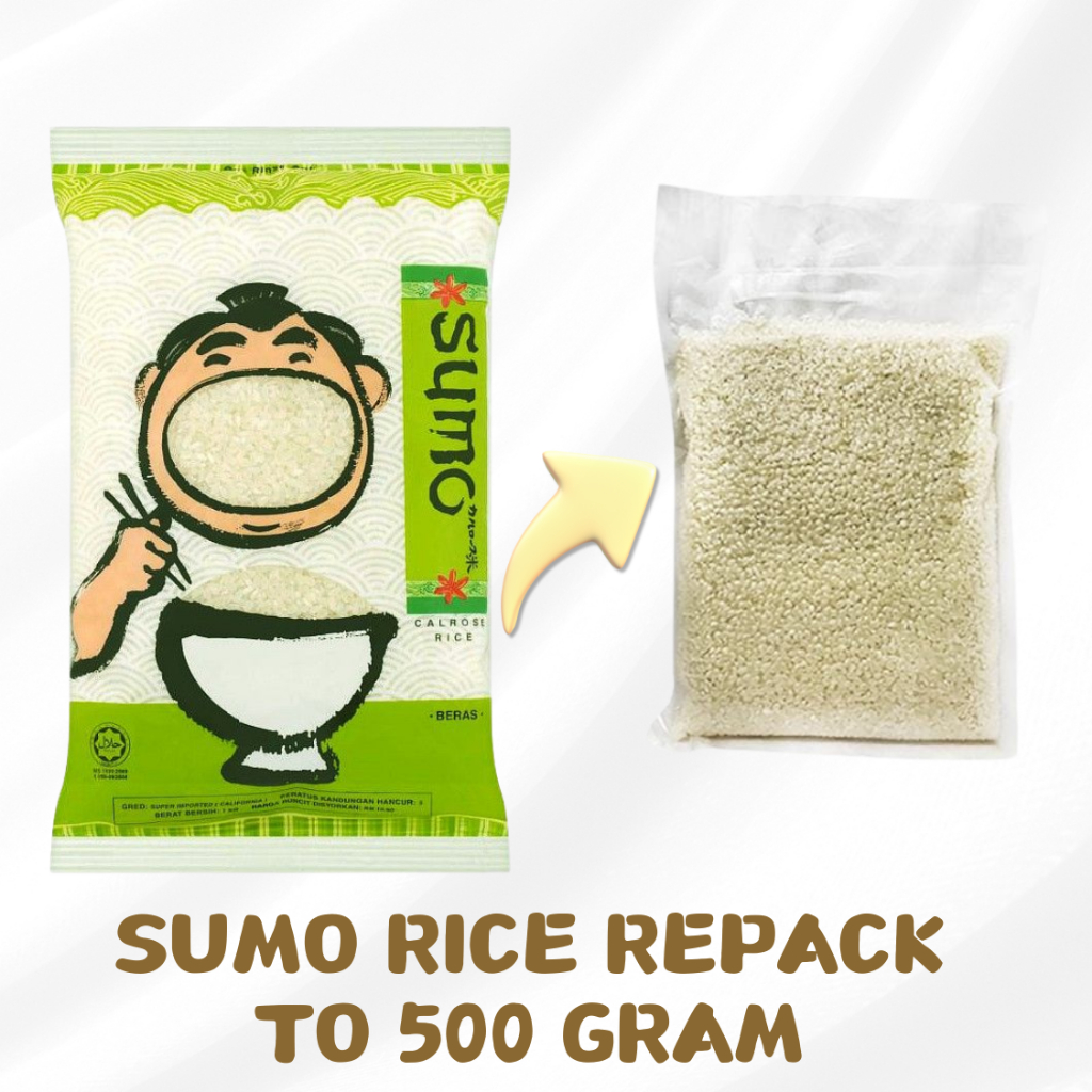 [ Repack Seal ] Original SUMO Sushi Rice | Beras Baby | Beras Jepun ...