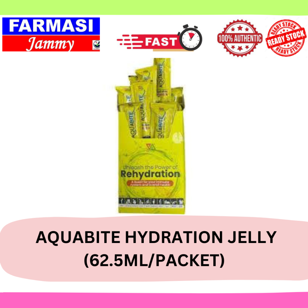 AQUABITE HYDRATION JELLY (62.5ML/1SACHET) | Shopee Malaysia