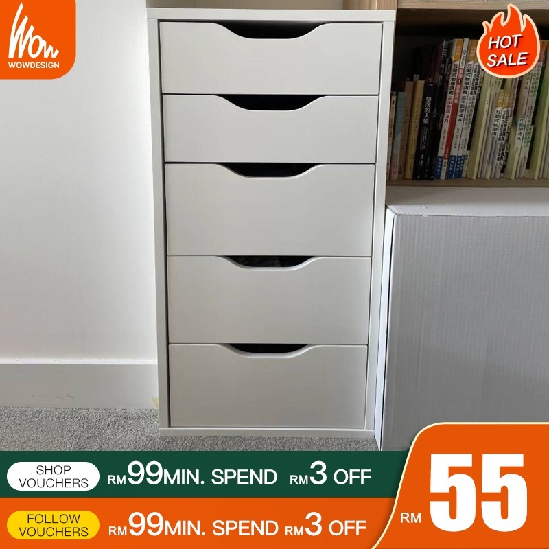 File Cabinet Office Cabinet Storage Cabinet 5 Tier Large Capacity ...