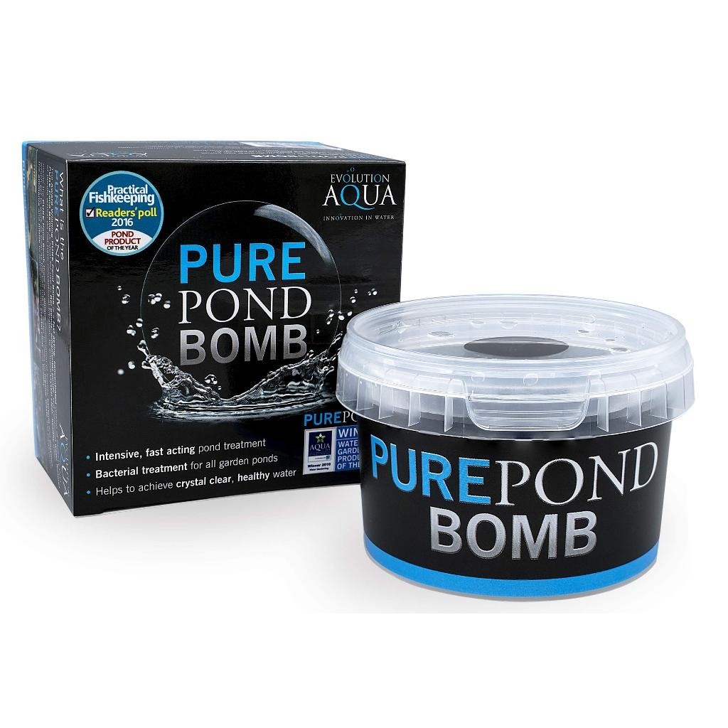 EVOLUTION AQUA PURE POND BOMB Fish Water Treatment Fast Acting ...